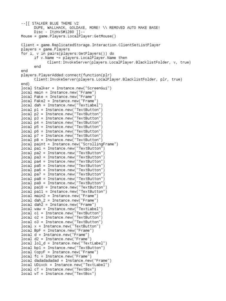 Stalker Lt2 Gui Mini Fixed Dupe | PDF