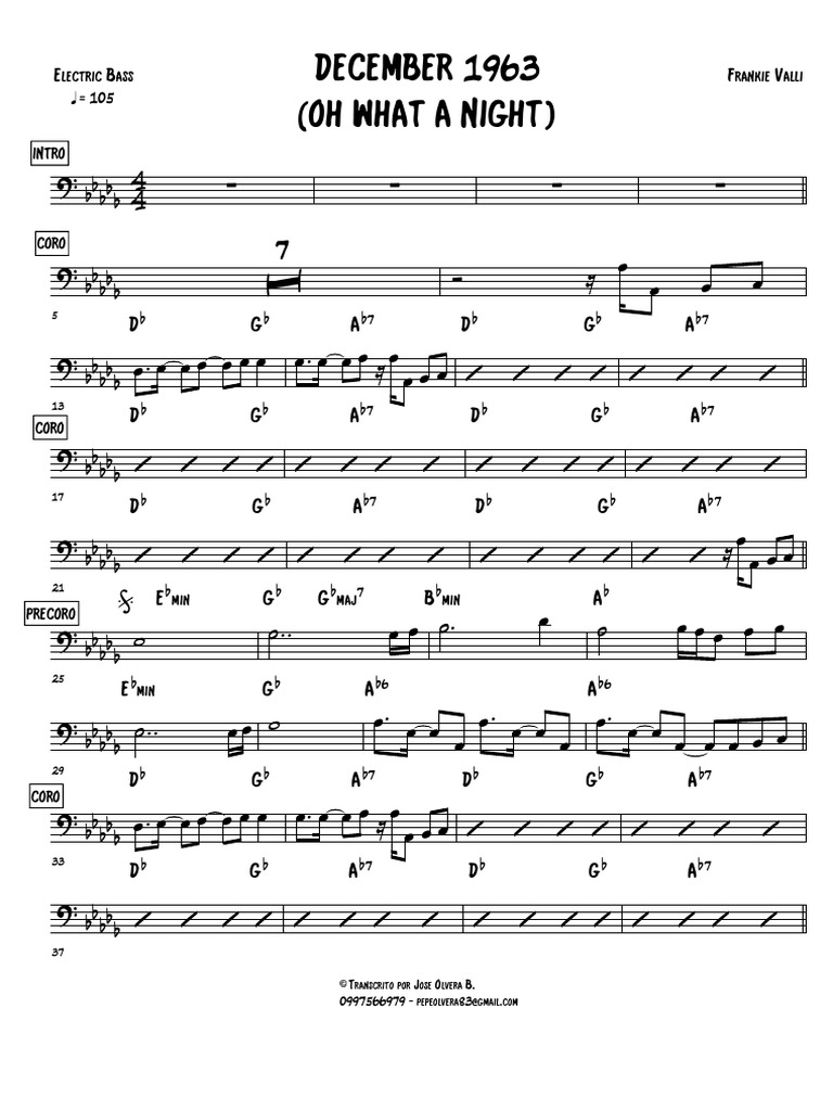 December 1963 - Electric Bass | PDF