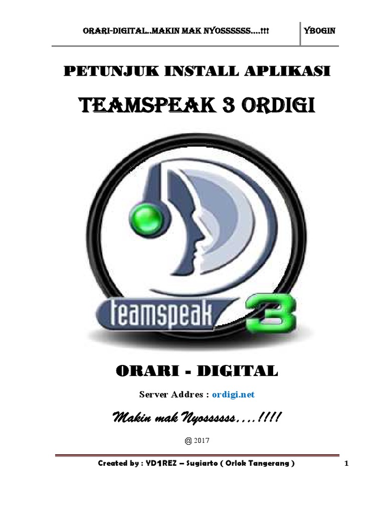 Panduan TS3 ORDIGI PDF | PDF