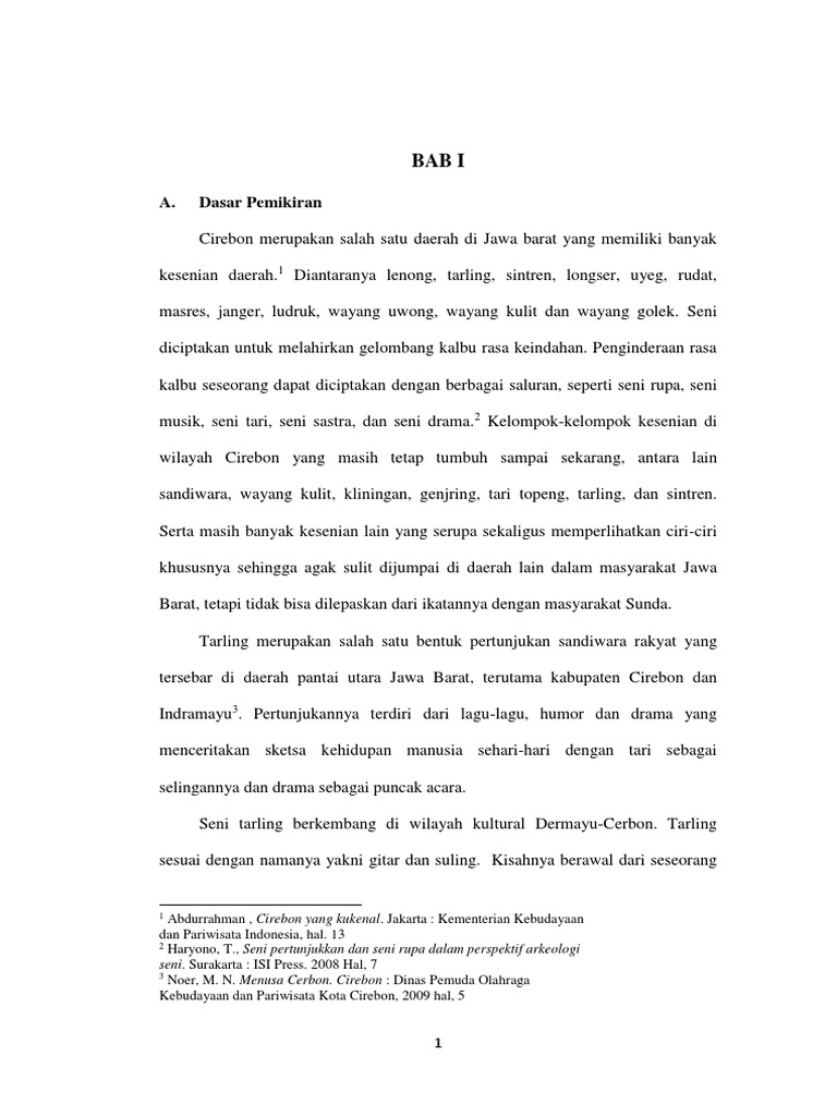 Perkembangan Tarling | PDF