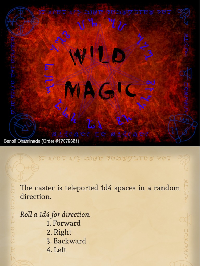 Wild Magic Cards PDF | PDF | Nature | Leisure