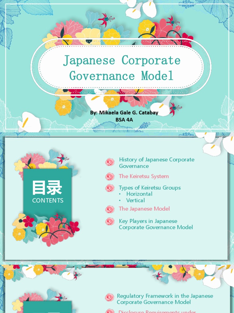 Japanese Corporate Governance | PDF | Corporate Law | Economies