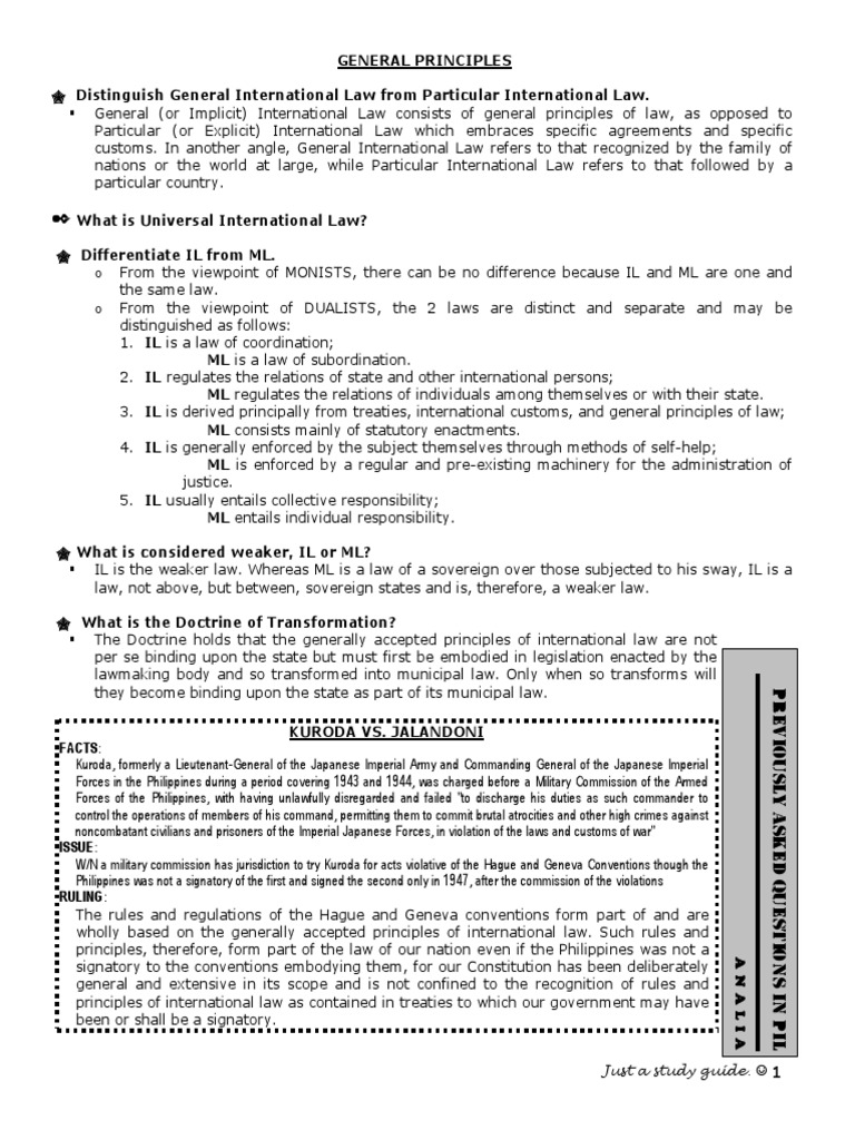 Il Finals Barops | PDF | Sovereign State | International Law