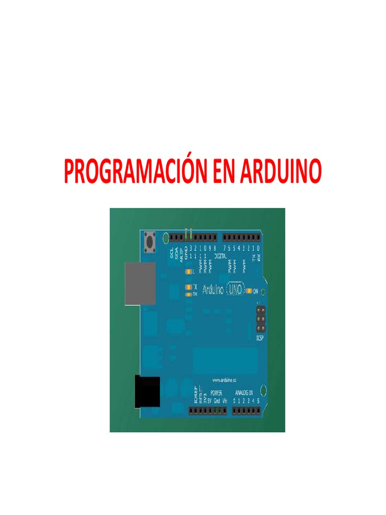 Programación en Arduino PDF | PDF