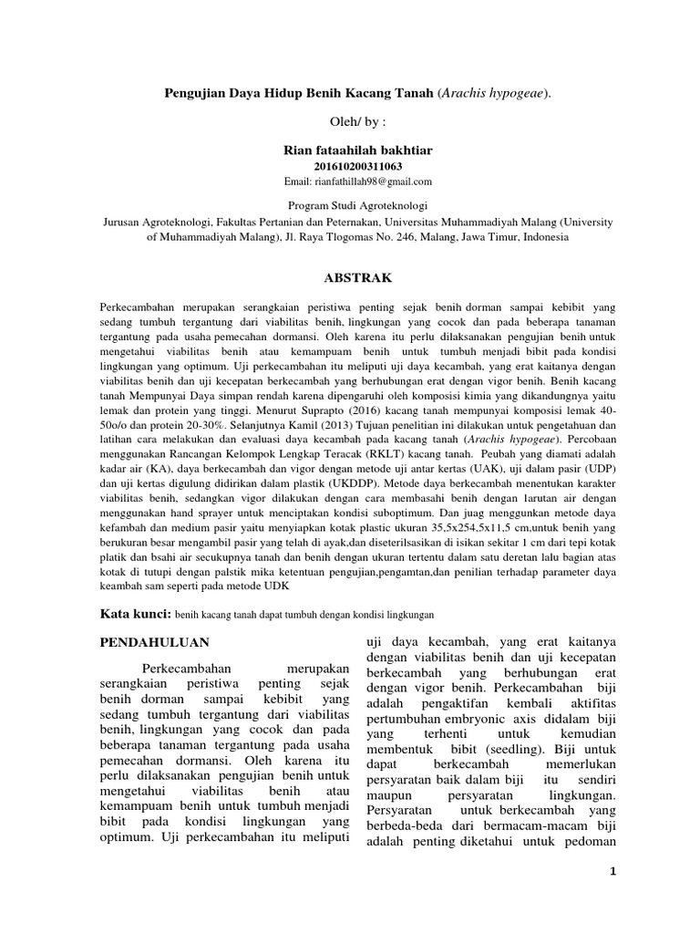 LAPORAN Tekben Bab 5 | PDF