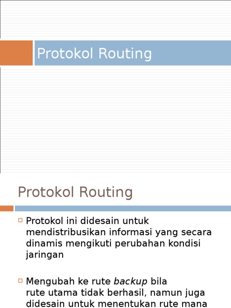 Dynamic Routing | PDF