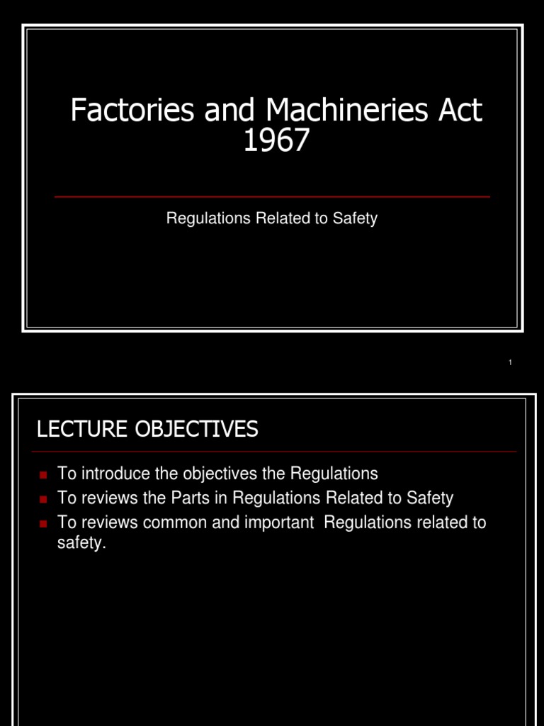 8 Fma The Safety Regulations | PDF | Elevator | Steam Engine