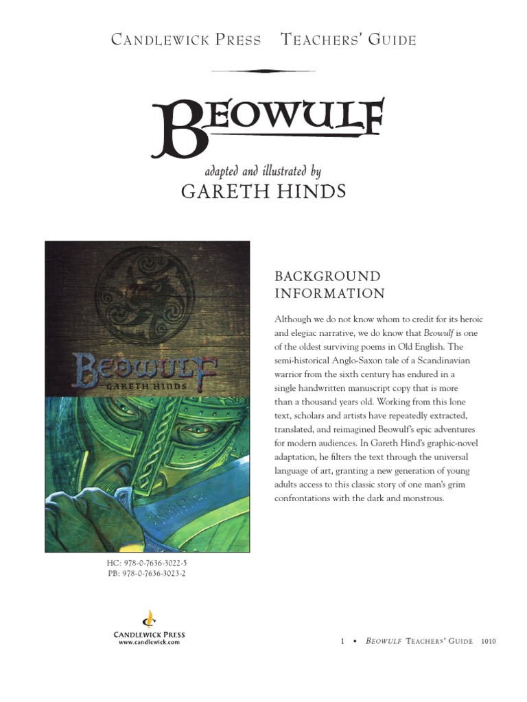 Beowulf Teachers' Guide | PDF | Beowulf