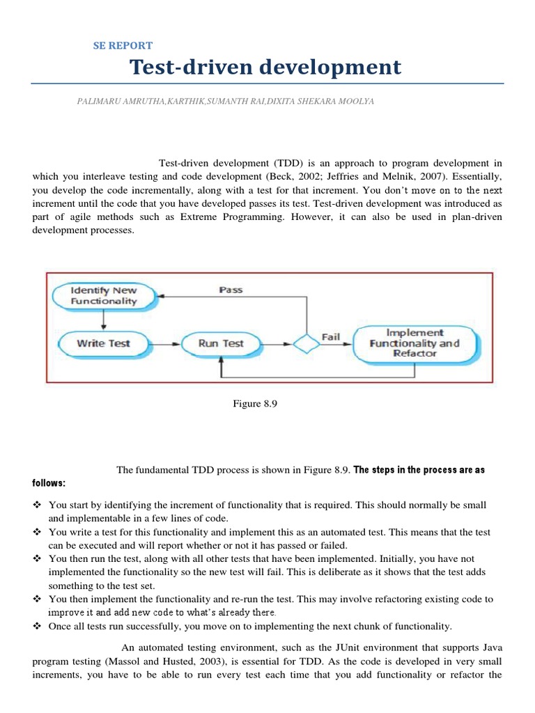 Test | PDF | Test Driven Development | Software Testing