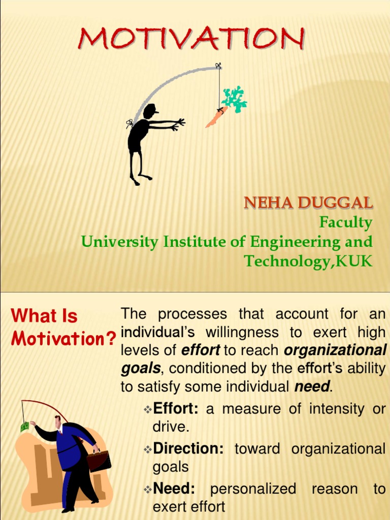 Management Motivation | PDF | Motivation | Motivational