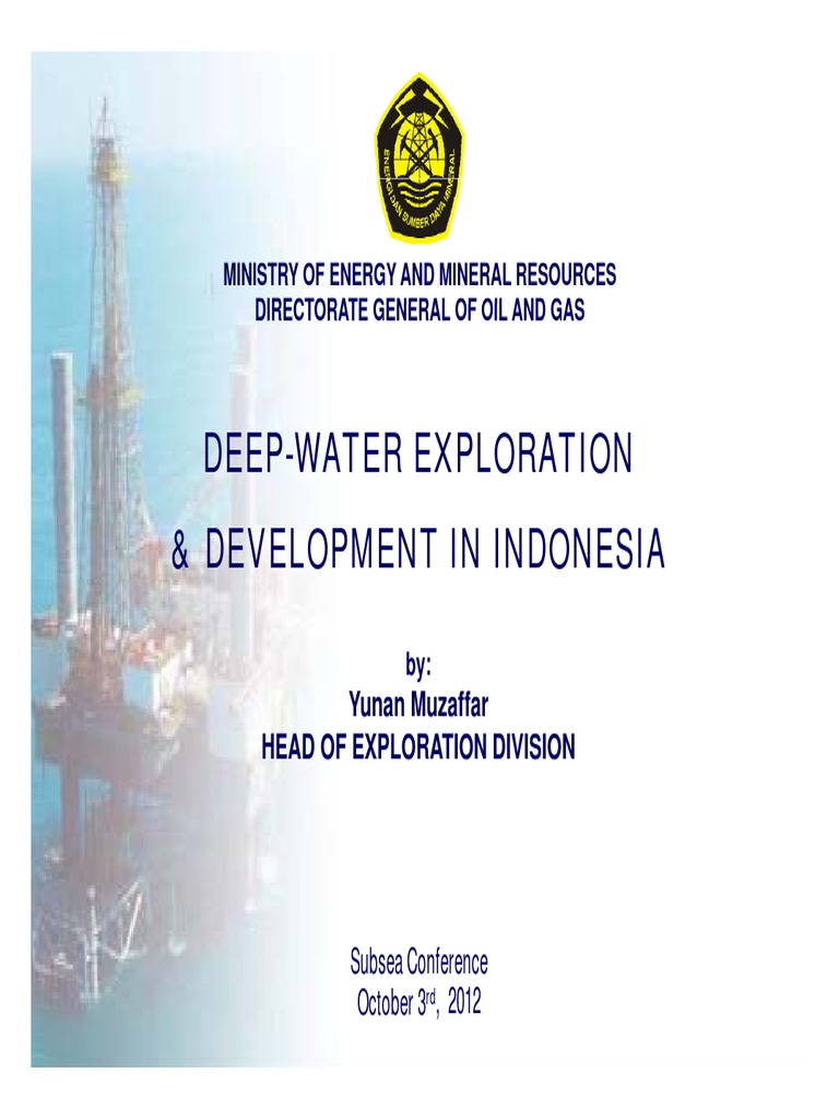 Deep Water Exploration & Development in Indonesia | PDF | Offshore ...