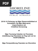 Tagalog School Rules and Regulation | PDF