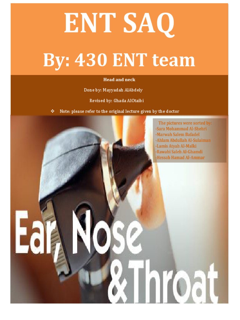 Head And Neck Pdf Cancer Medical Specialties