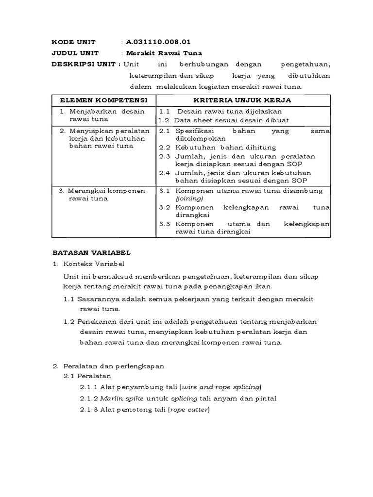 10 Merakit Rawai Tuna A.031110.008.01 | PDF | Sains & Matematika ...