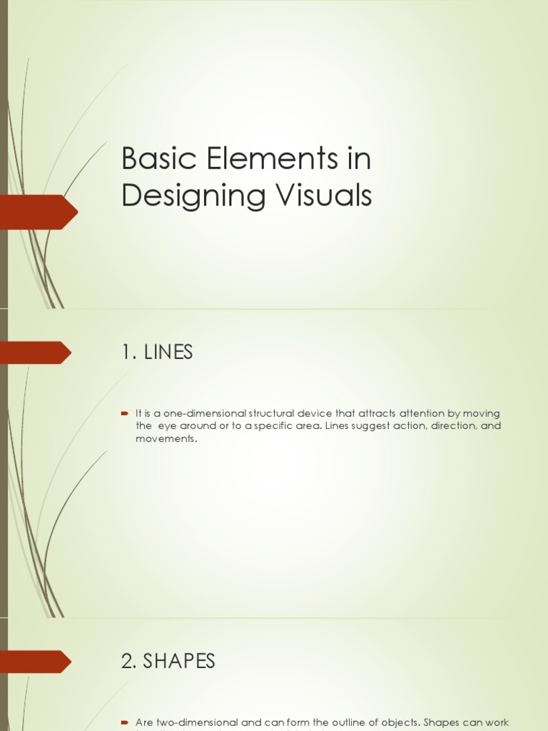 Key Elements of Visual Design | PDF | Page Layout | Perception