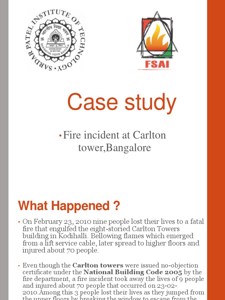 Case Study | PDF | Fire Safety | Fires
