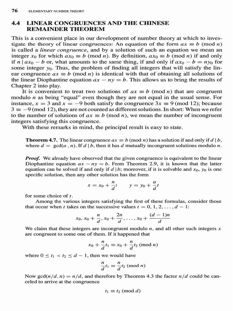 David M - Burton Elementary Number Theory Sixth Bookfi-Org-halaman-89 ...