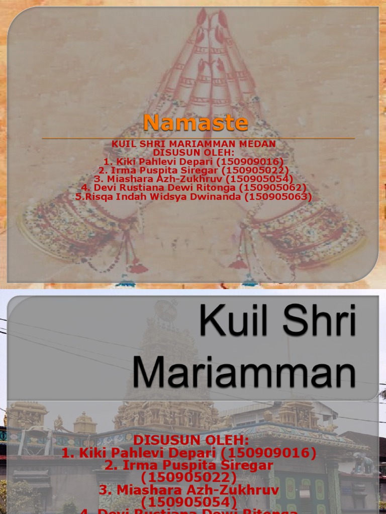 Kuil Shri Mariamman | PDF
