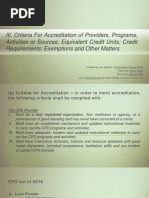 New NBC 461 Guidelines CCE and QCE | PDF | Academic Degree | Thesis