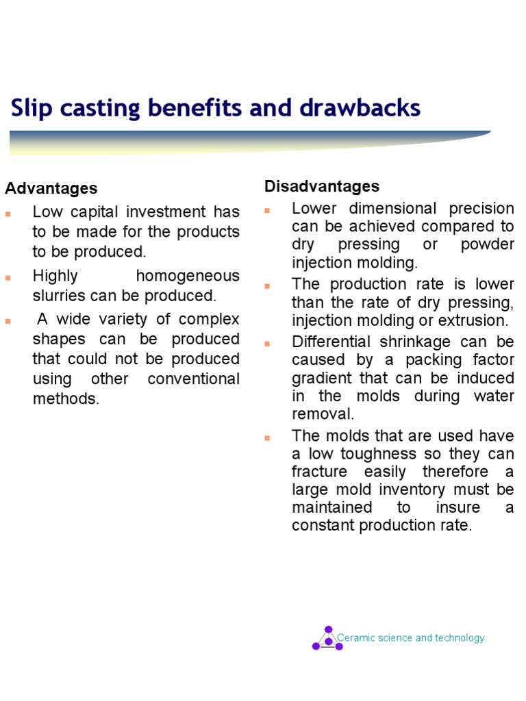 Slip Casting | PDF | Porosity | Casting (Metalworking)