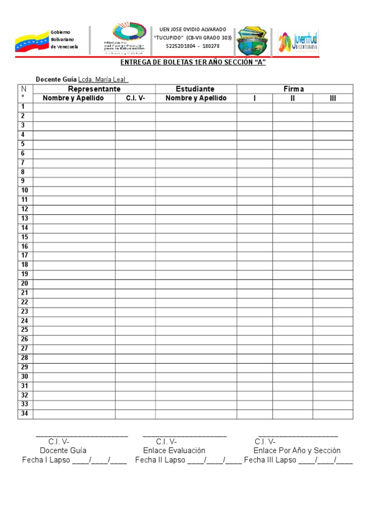 Acta Entrega de Boletas | PDF