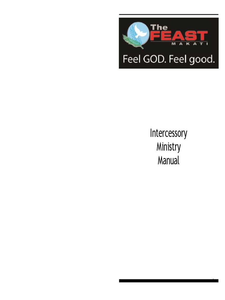 Feast Intercession Ministry Guide | PDF | Intercession | Prayer