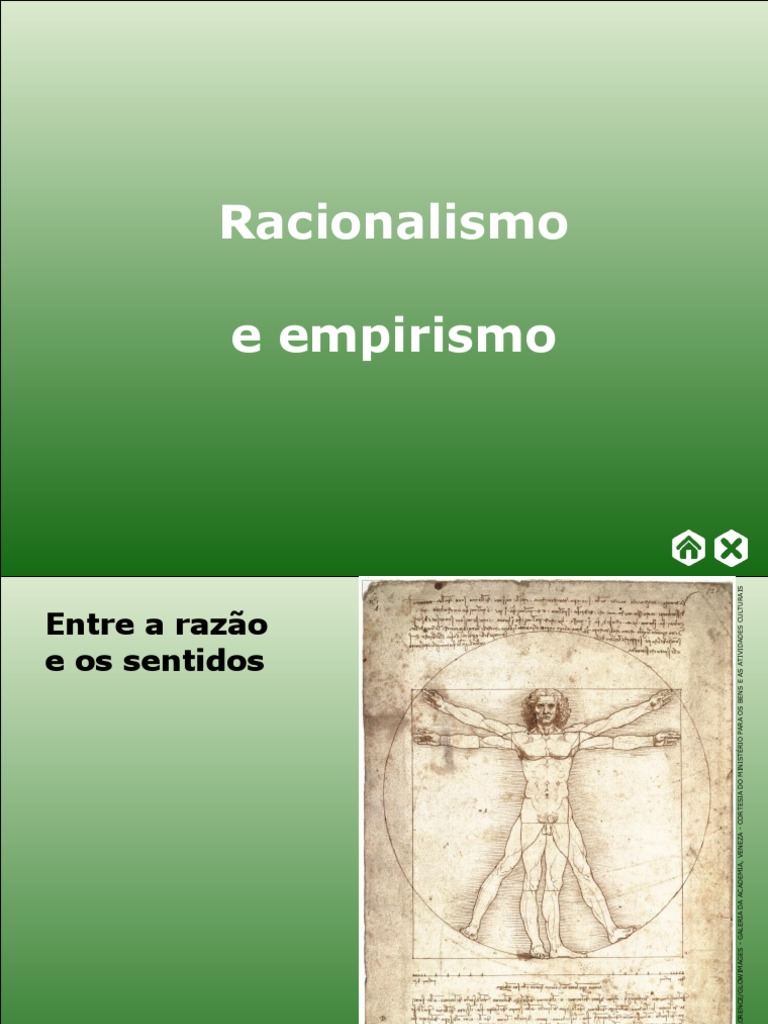 Racionalismo e Empirismo | PDF | Empiricismo | Racionalismo