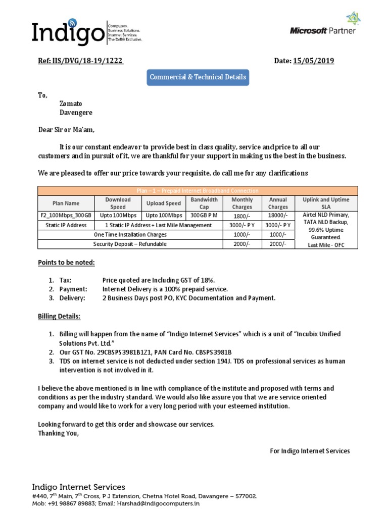 Invoice Sample 5 | PDF | Invoice | Internet