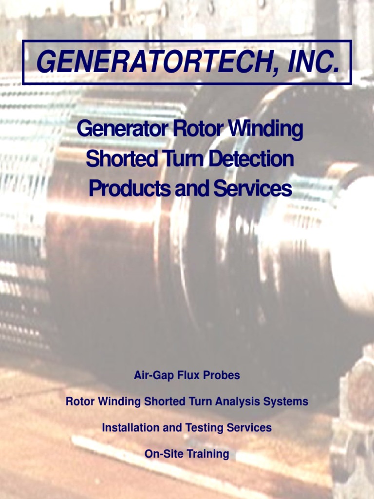 Generator Tech Flux Probe | PDF | Data Analysis | Electric Generator