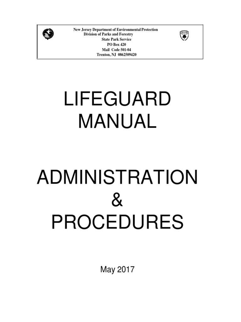 Lifeguard Manual Administration & Procedures | PDF