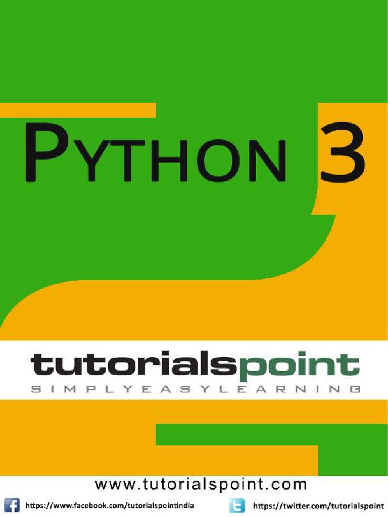 Python - Tutorial (1) 1 PDF | PDF