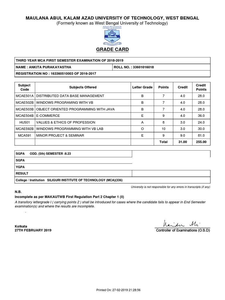Marksheet PDF | PDF | Computer Programming | Computing