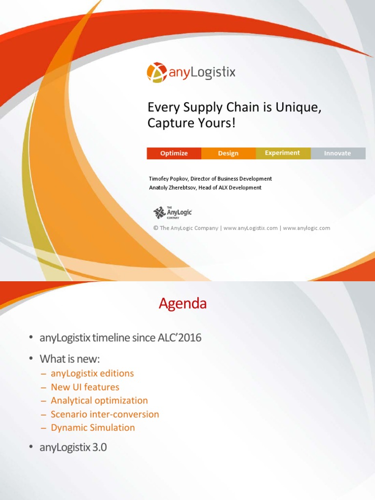 Anylogistix | PDF | Mathematical Optimization | Simulation