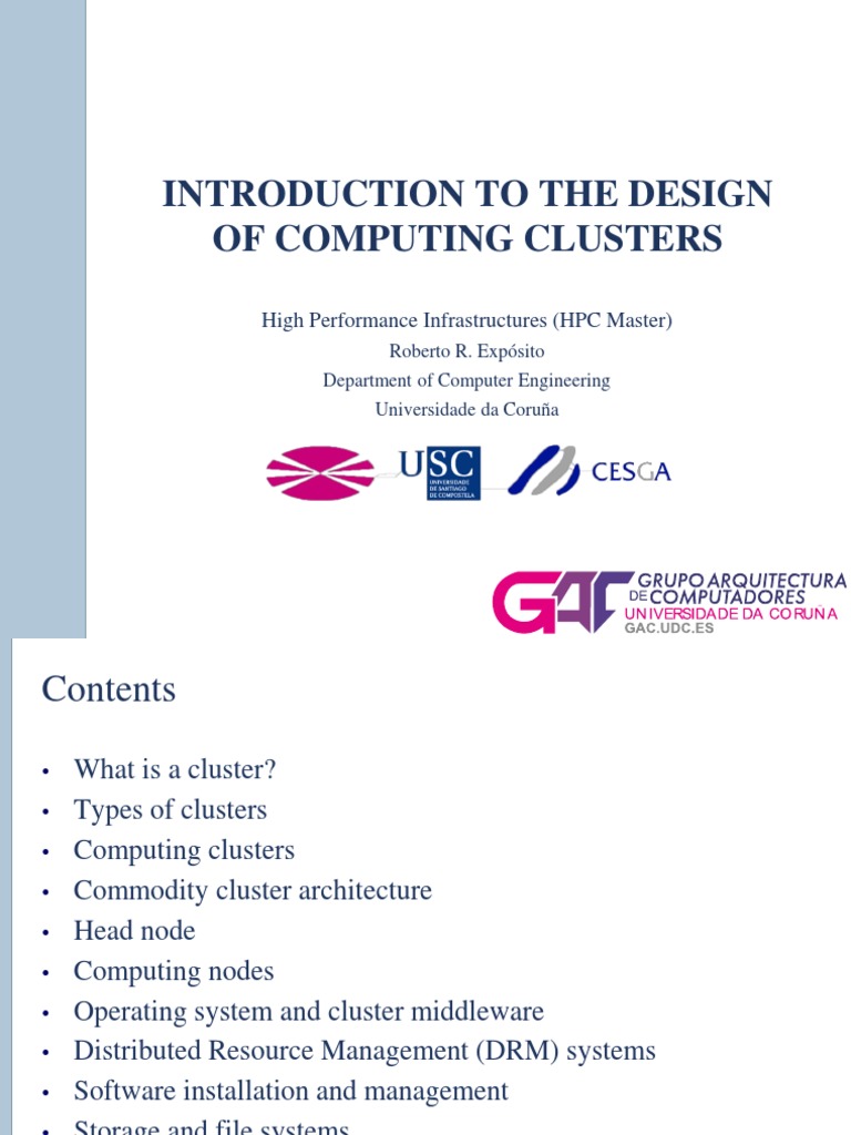 Lecture Clusters PDF | Download Free PDF | Computer Cluster | Linux