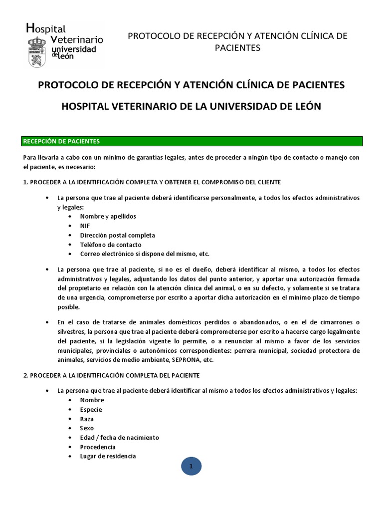 Recepción de Pacientes | PDF | Hospital | Anestesia