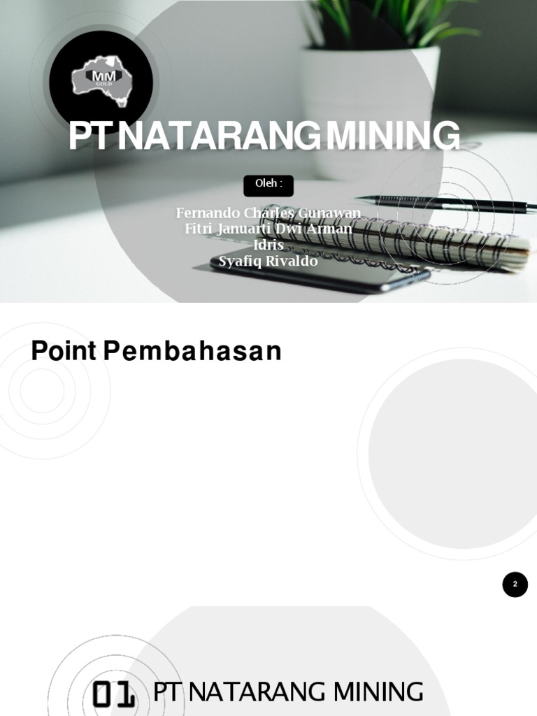 Profil PT Natarang Mining Lampung | PDF