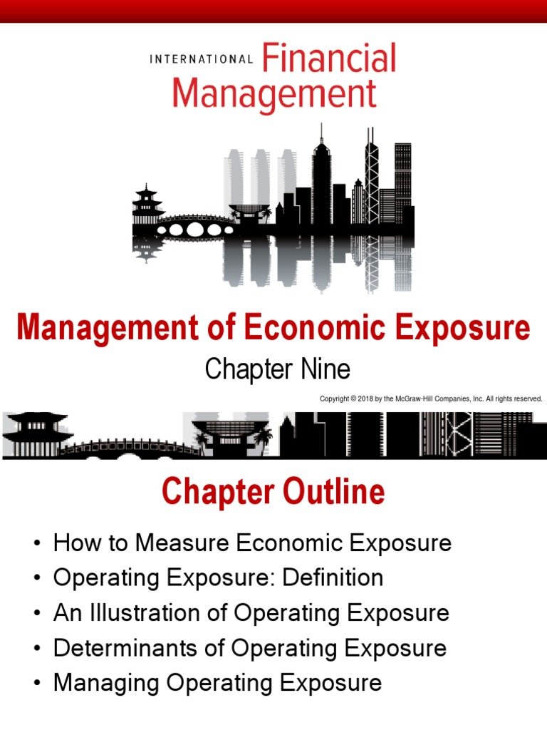 Management of Economic Exposure: Chapter Nine | PDF | Exchange Rate ...