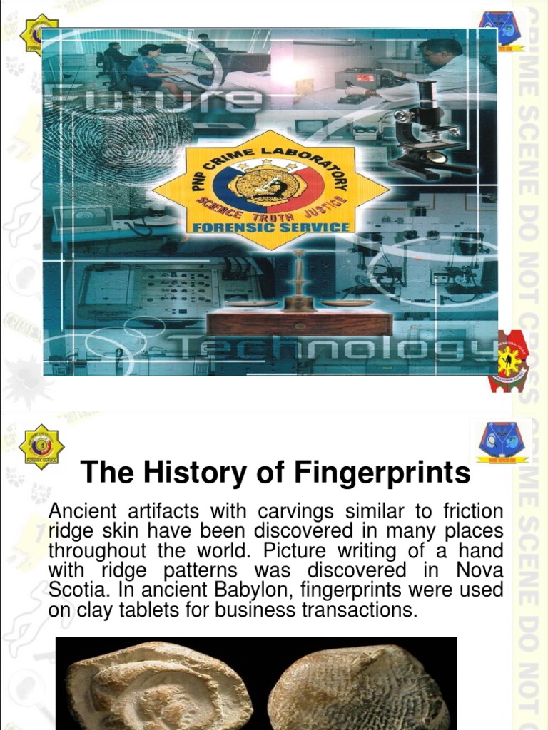 Fingerprint History | PDF | Fingerprint | National Security