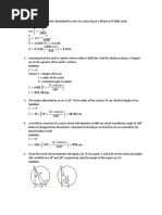 Analytic Geometry Problems With Solutions | PDF | Analytic Geometry ...