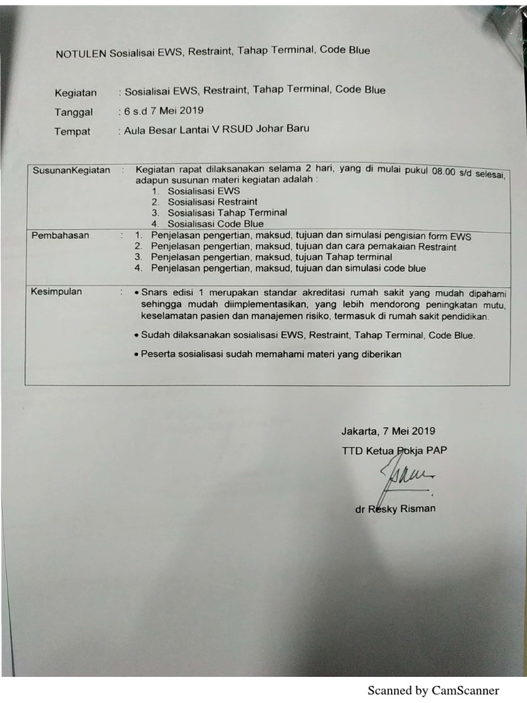 Undangan Code Blue | PDF