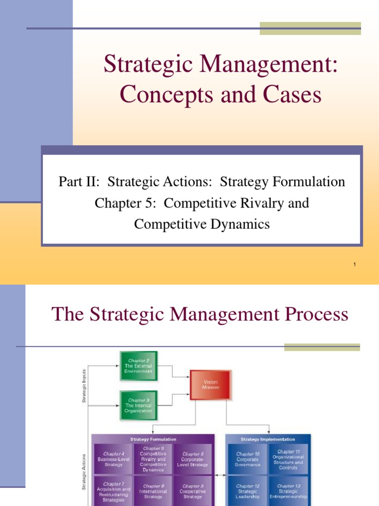 Strategic Management: Concepts and Cases | PDF | Competition ...