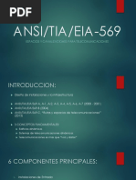 Ansi Tia Eia - 569 Norma | PDF | Telecomunicación | Electricidad