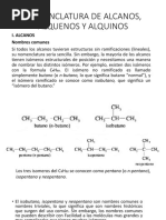 Grupos Alquilos: Estructuras y Ejemplos | PDF | Química Orgánica | Química