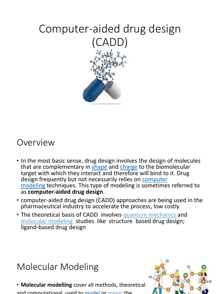 Computer-Aided Drug Design (CADD) | PDF | Drug Design | Docking (Molecular)