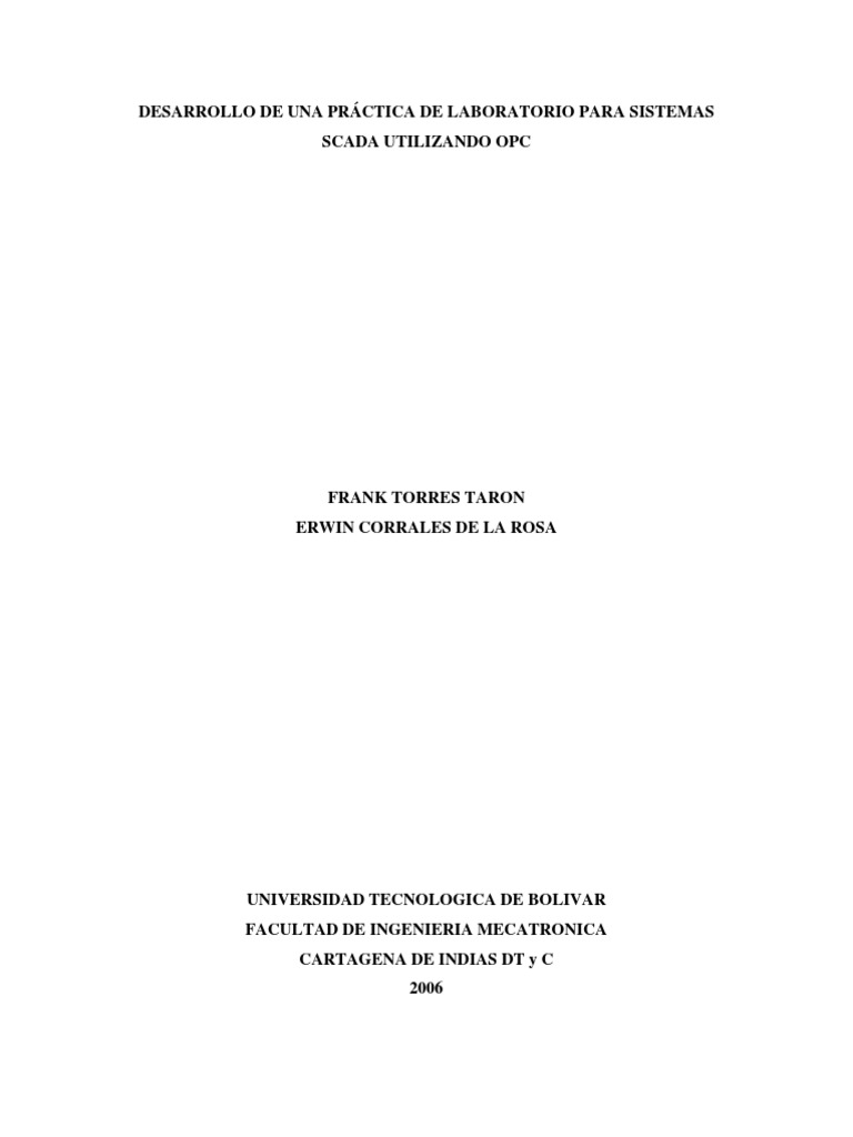 Desarrollo de Una Practica de Laboratorio para Sistemas Scada ...
