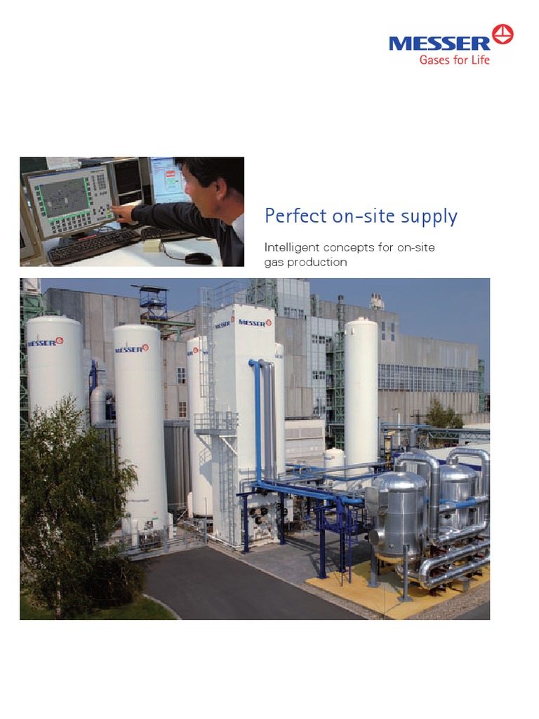 MESSER Gase For Life On-Site - Gas - Production PDF | PDF | Natural Gas ...