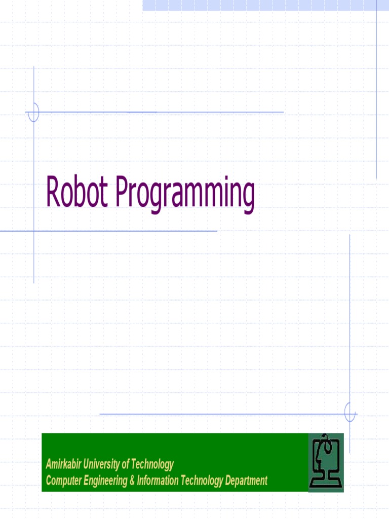 Programming | PDF | Programming Language | Robot