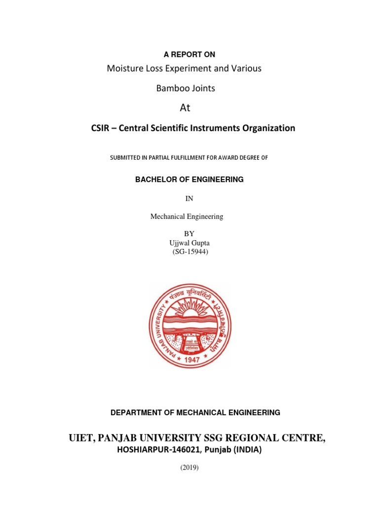 Mid Term Report | PDF | Bamboo | Nature