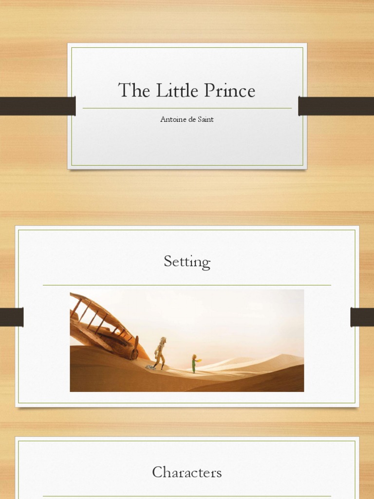 The Little Prince: Antoine de Saint | PDF | Young Adult