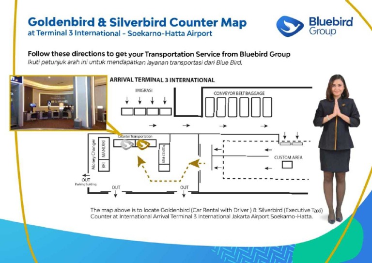Golden Bird Map Terminal 3 | PDF | Aviation | Business